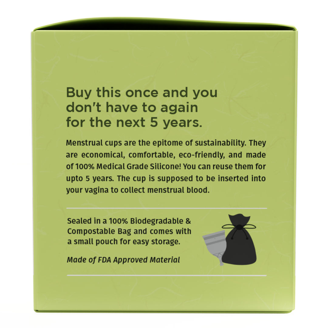 Pee Safe Reusable Menstrual Cup Large, 1 Count Price, Uses, Side ...