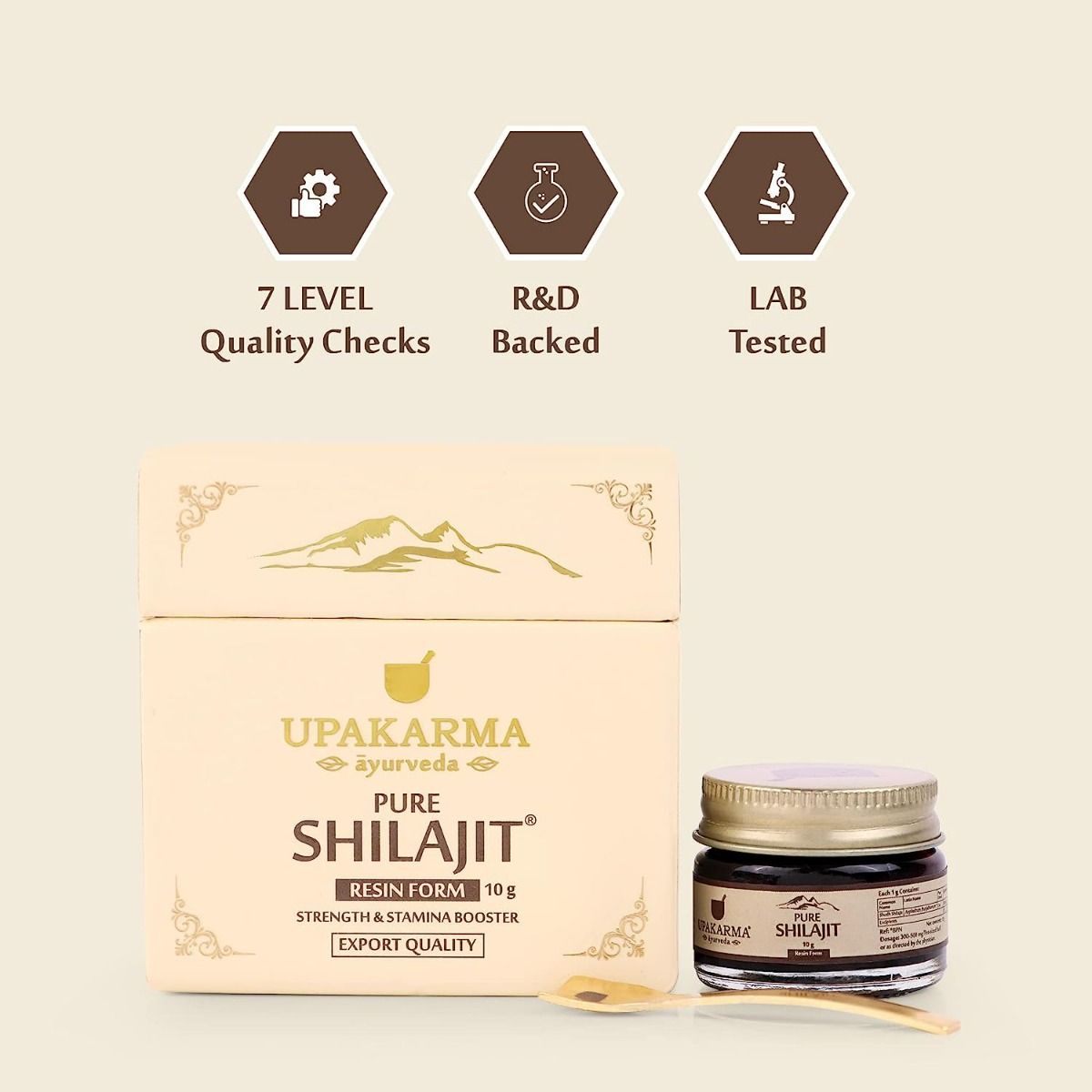 Upakarma Pure Shilajit Resin Form, 10 gm Price, Uses, Side Effects ...