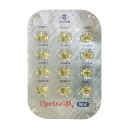 Uprise-D3 60K Softgel Capsule 12's Price, Uses, Side Effects ...