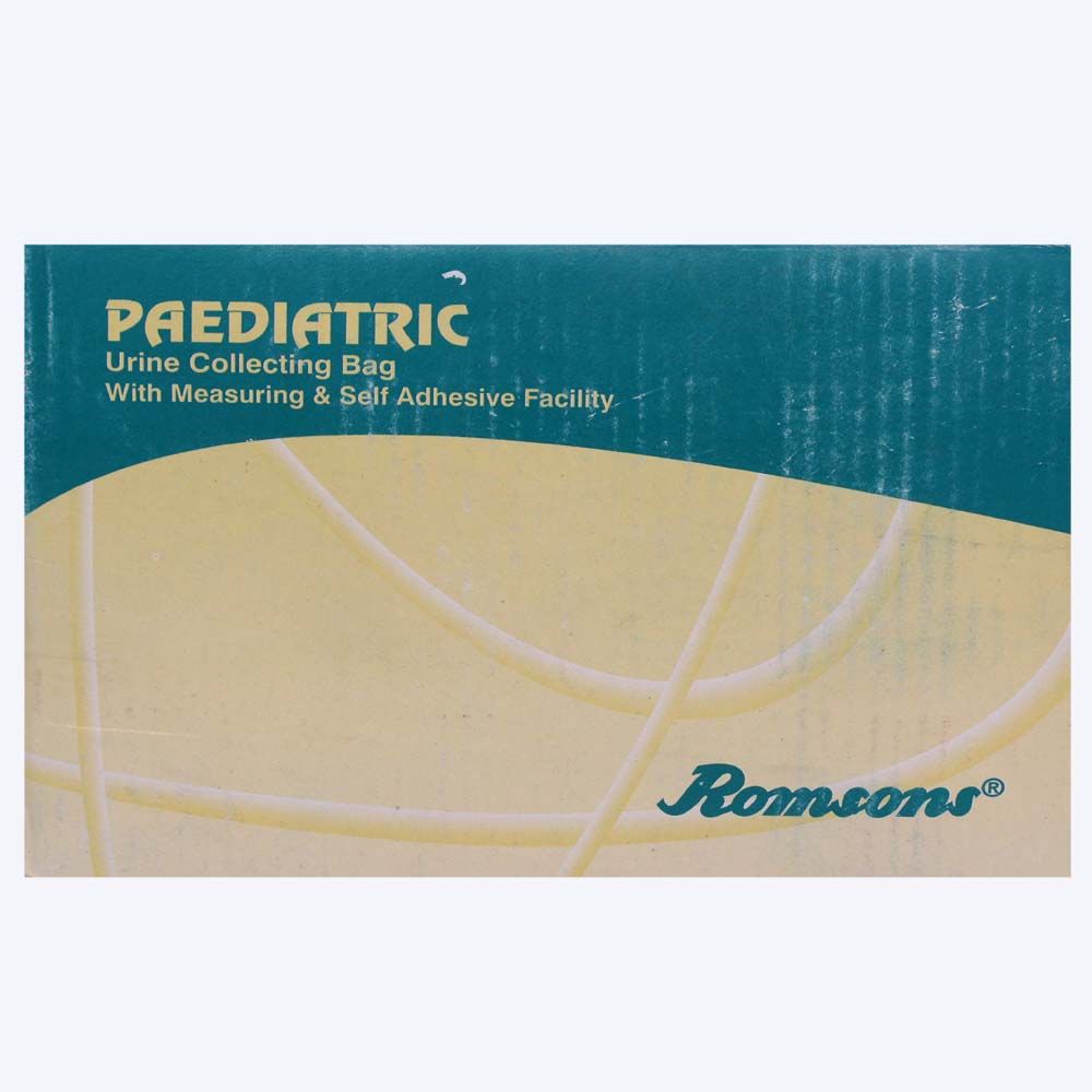 Romsons Paediatric Urine Collecting Bag | Uses, Side Effects, Price ...