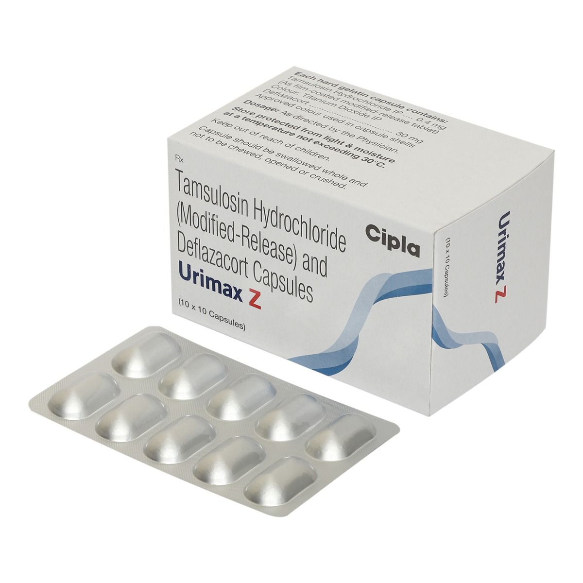 Urimax Z Capsule 10's Price, Uses, Side Effects, Composition - Apollo ...