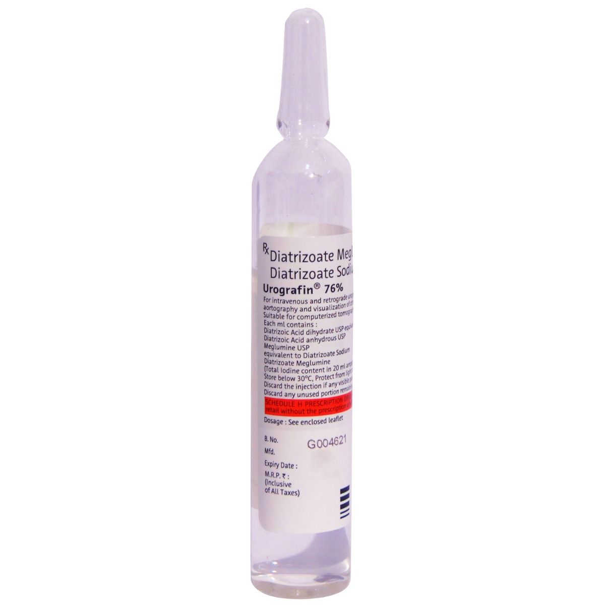 UROGRAFIN AMPULE 76% INJECTION | Uses, Side Effects, Price | Apollo ...