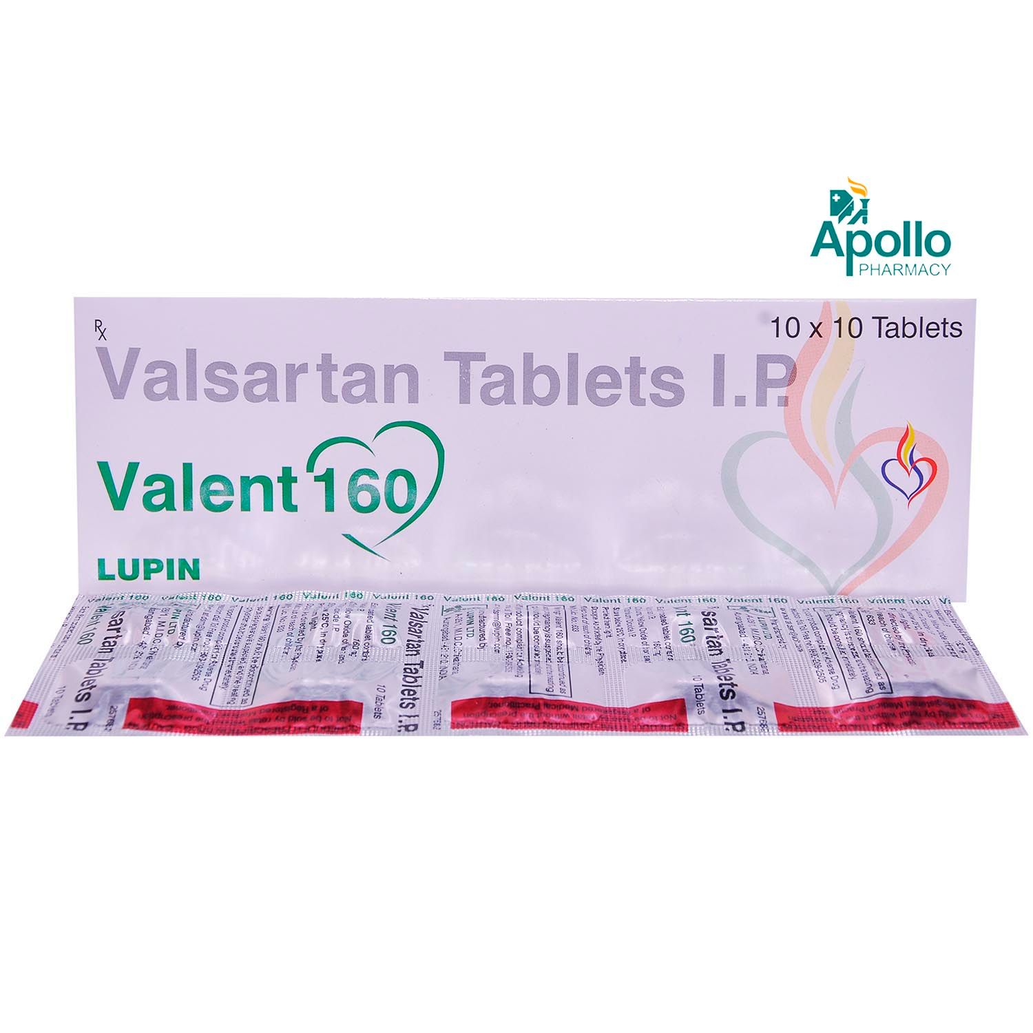Valent 160 Tablet 10's Price, Uses, Side Effects, Composition - Apollo ...