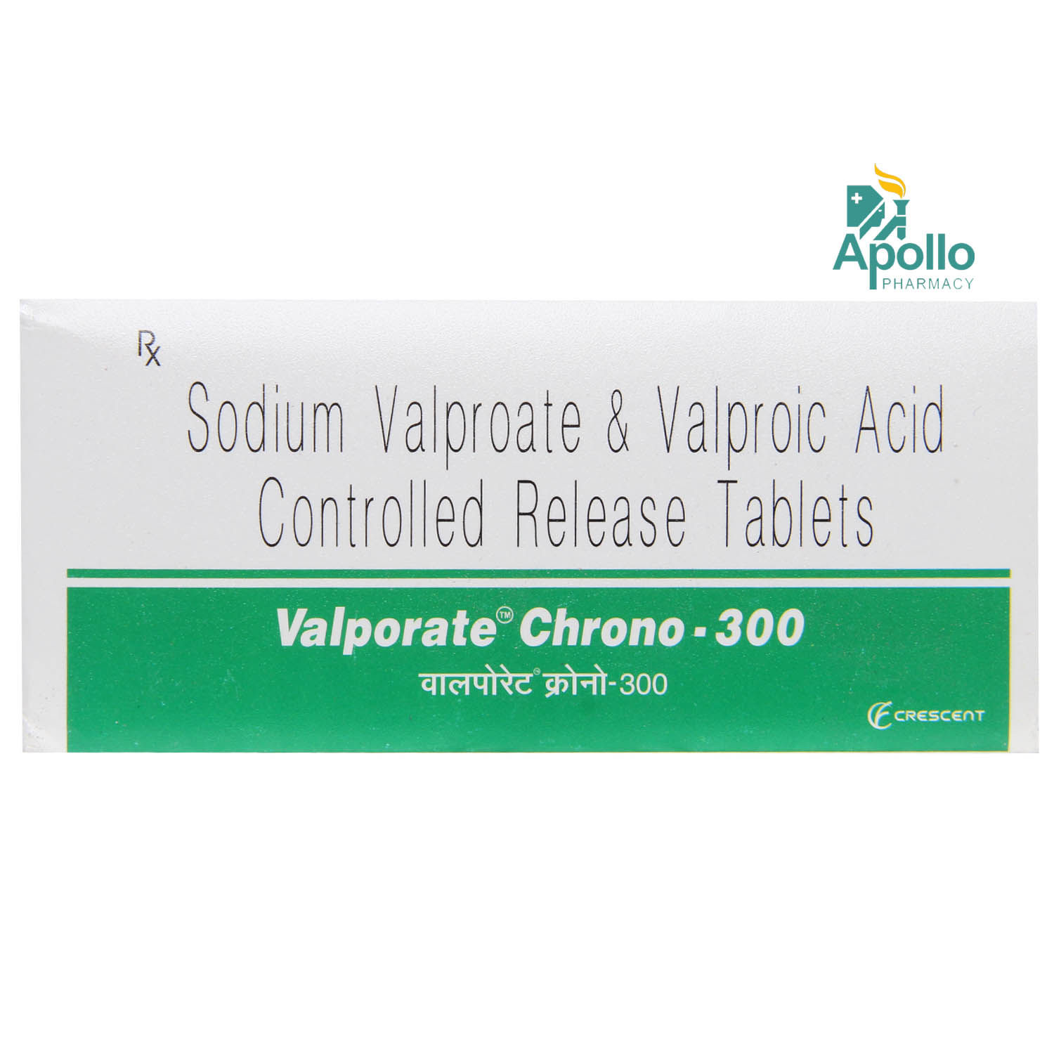 Valporate Chrono 300 Tablet | Uses, Side Effects, Price | Apollo Pharmacy
