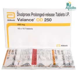 Valance OD 250 Tablet | Uses, Side Effects, Price | Apollo Pharmacy