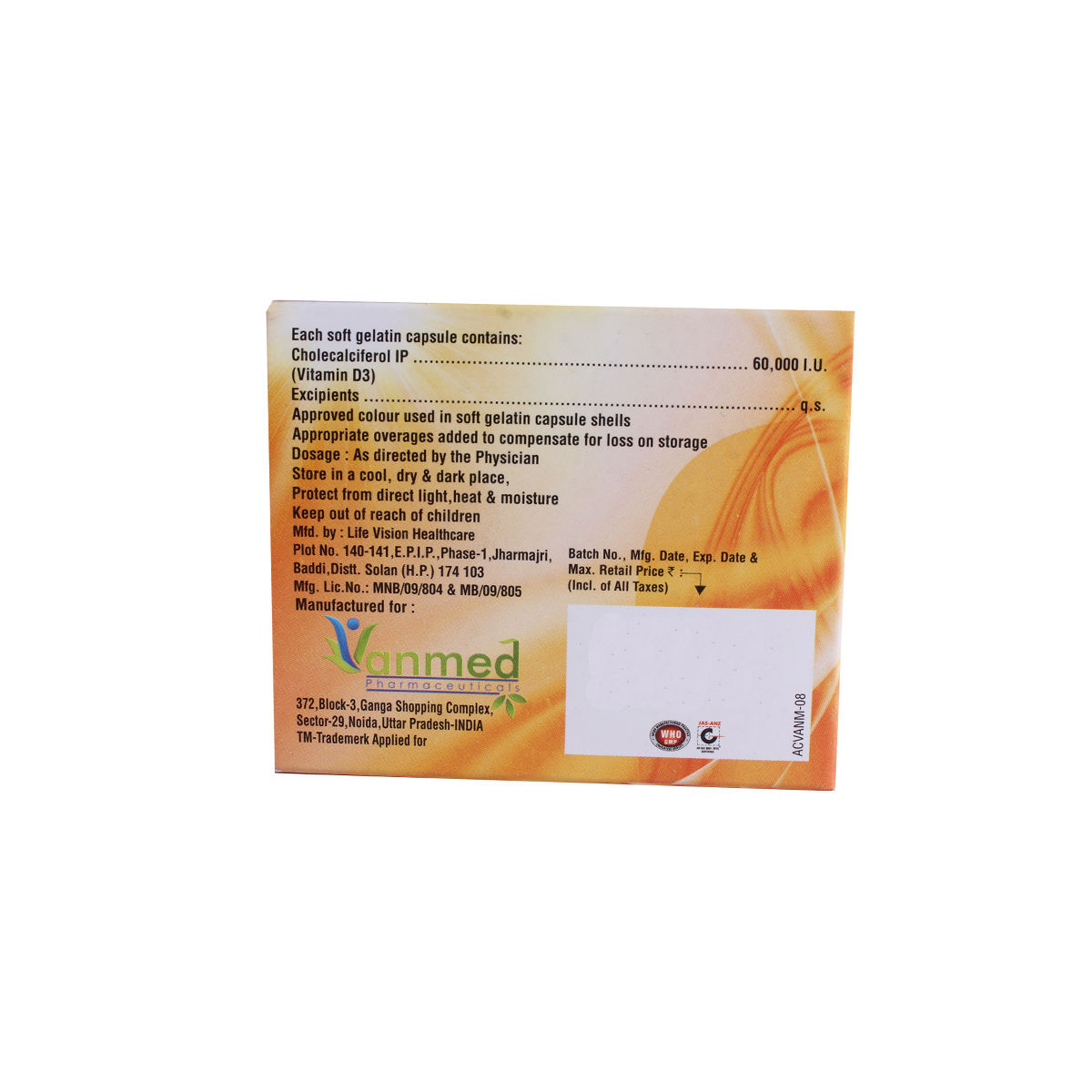 Van D3 Capsule 4's Price, Uses, Side Effects, Composition - Apollo Pharmacy