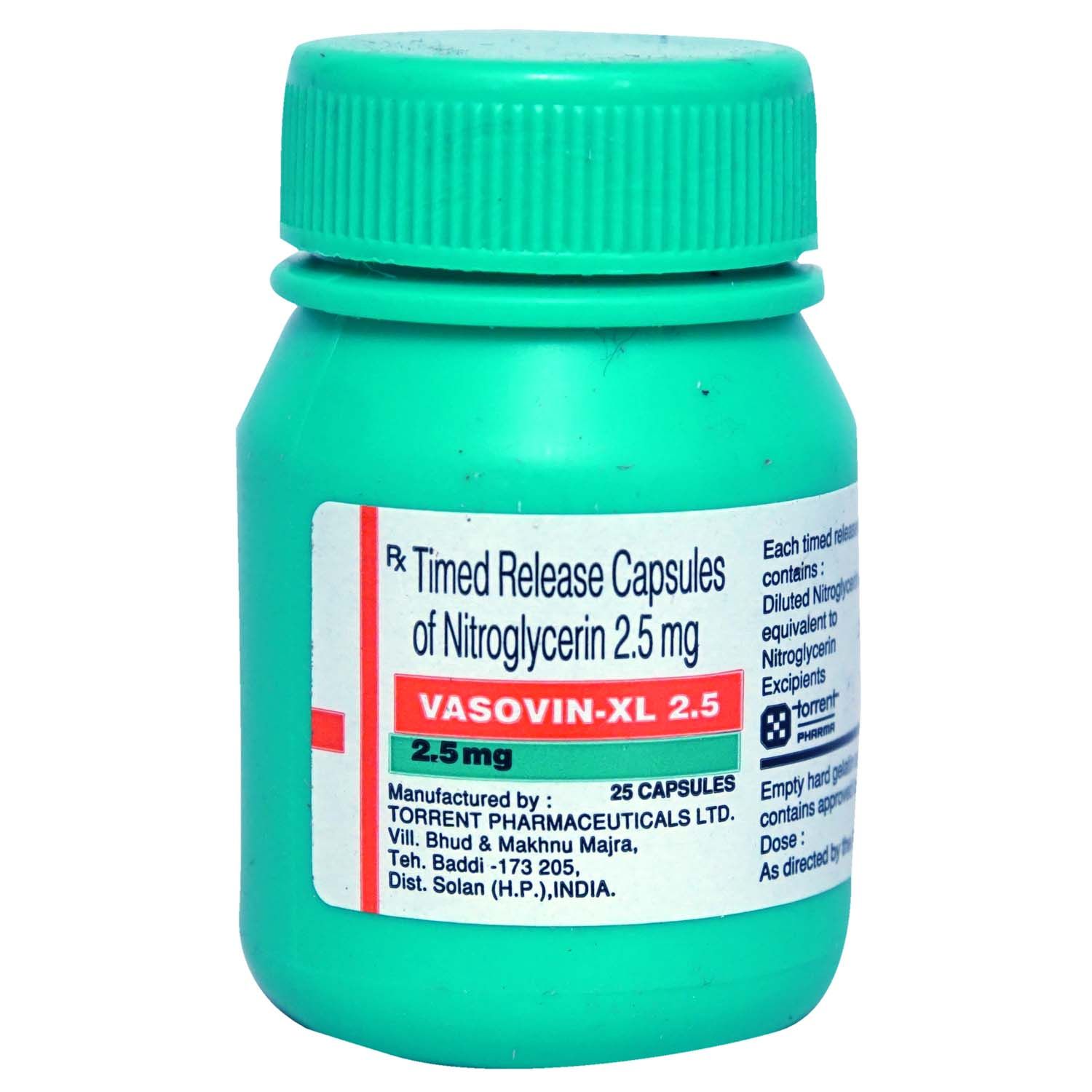 Vasovin XL 2.5 Tablet | Uses, Side Effects, Price | Apollo Pharmacy