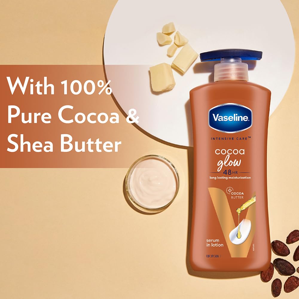 Vaseline Intensive Care Cocoa Glow Body Lotion, 400 ml Price, Uses ...