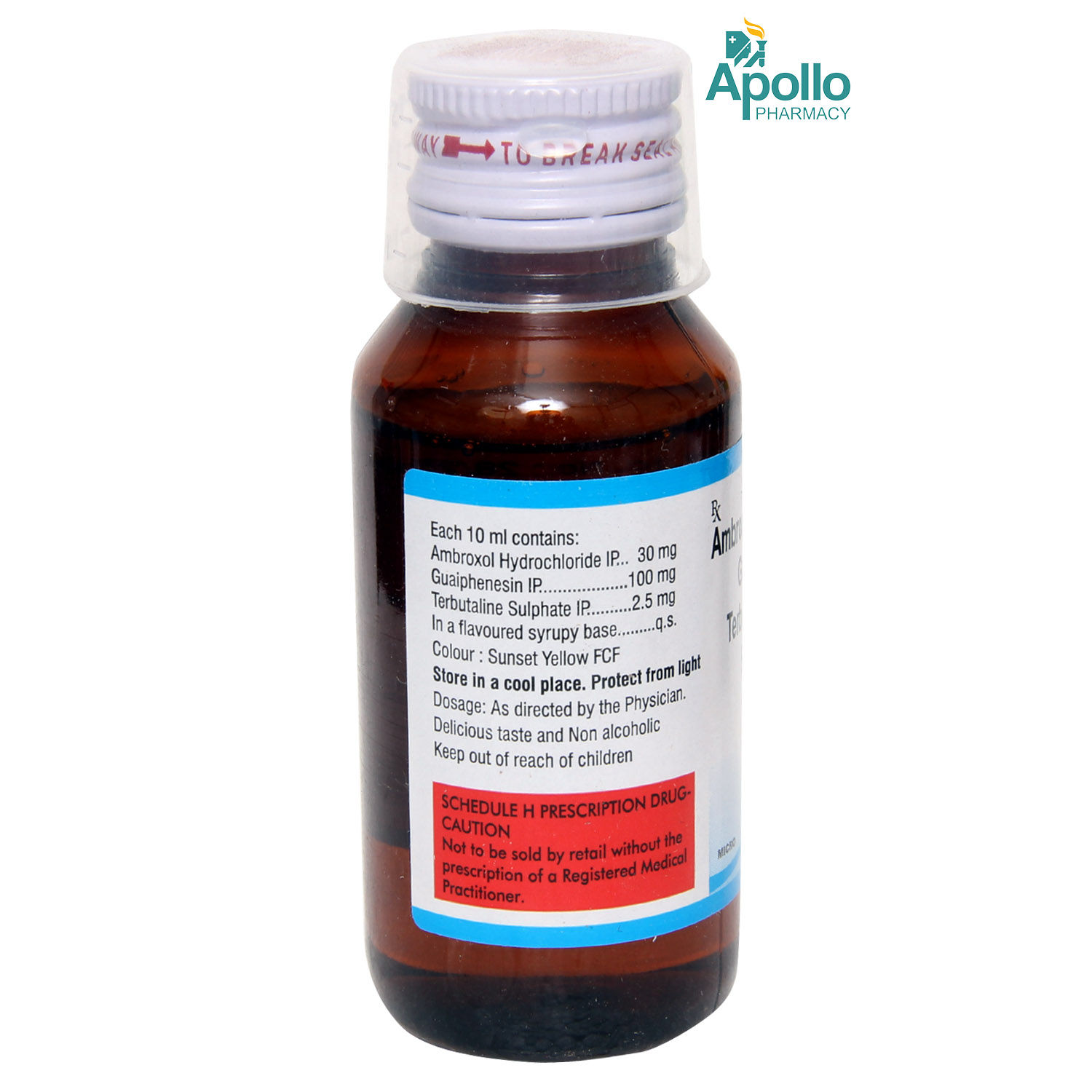 Ventryl Expectorant 60 ml Price, Uses, Side Effects, Composition ...