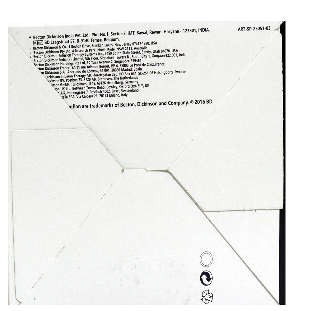 BD Venflon IV Cannula 18G Price, Uses, Side Effects, Composition ...