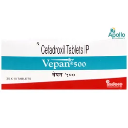 Vepan 500 Tablet | Uses, Side Effects, Price | Apollo Pharmacy