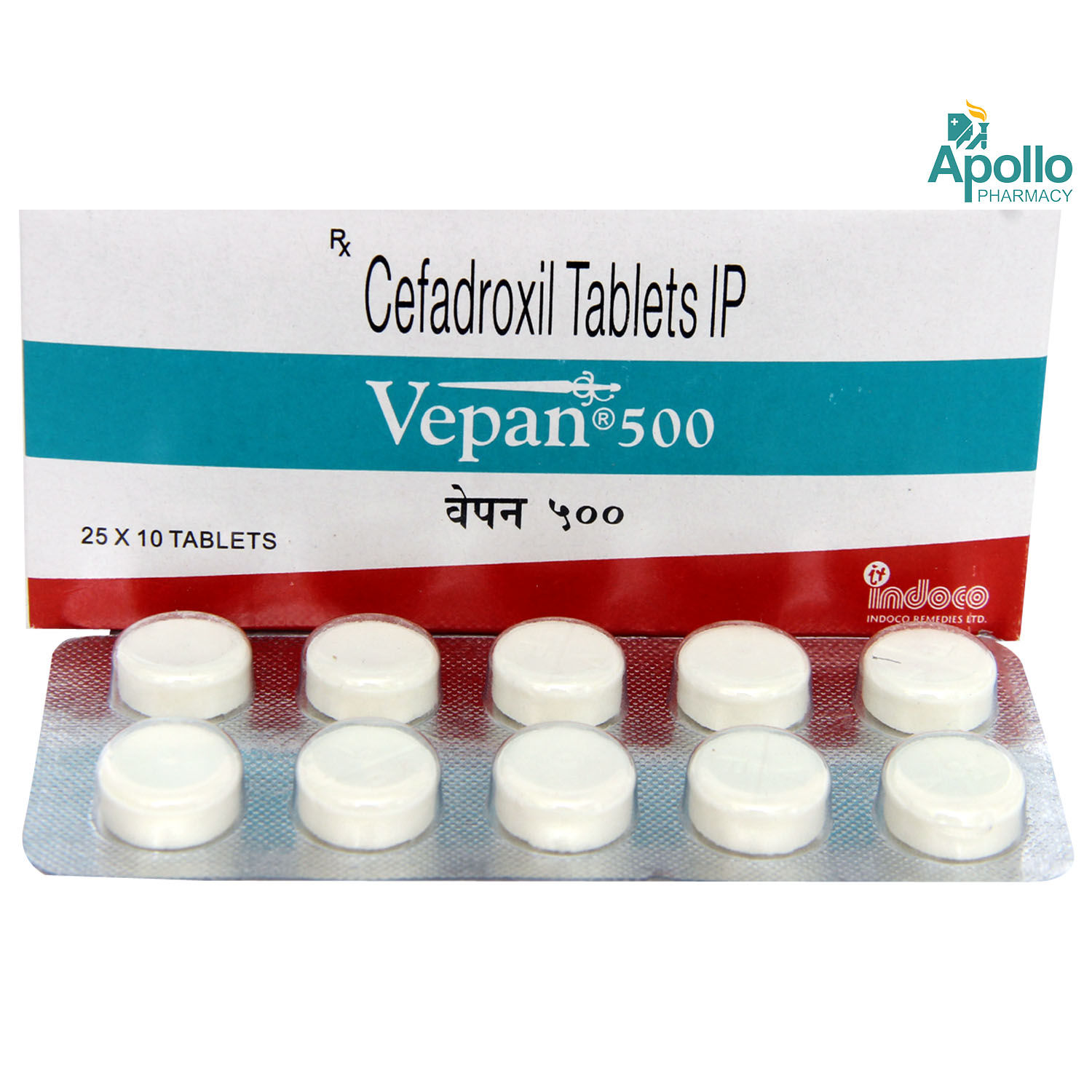 Vepan 500 Tablet | Uses, Side Effects, Price | Apollo Pharmacy