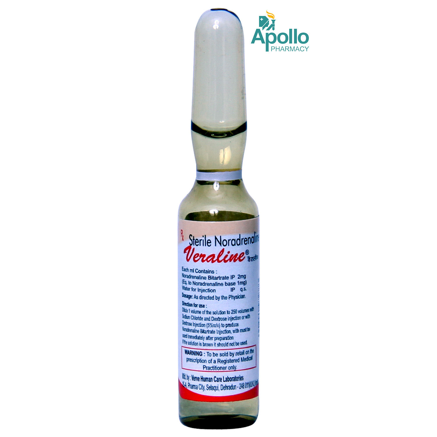 Veraline Injection 2 ml Price, Uses, Side Effects, Composition - Apollo ...