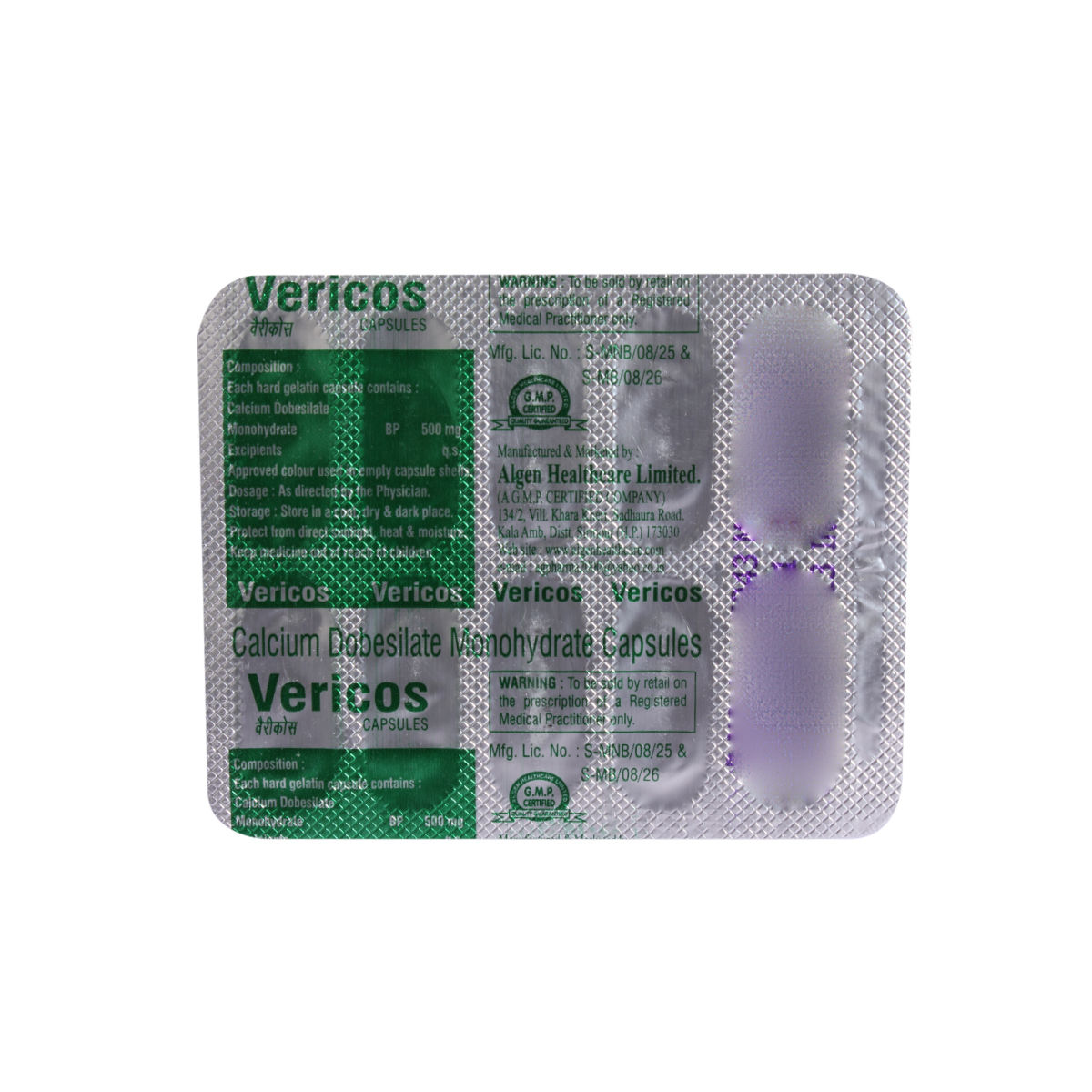 Vericos Capsule 10's Price, Uses, Side Effects, Composition - Apollo ...