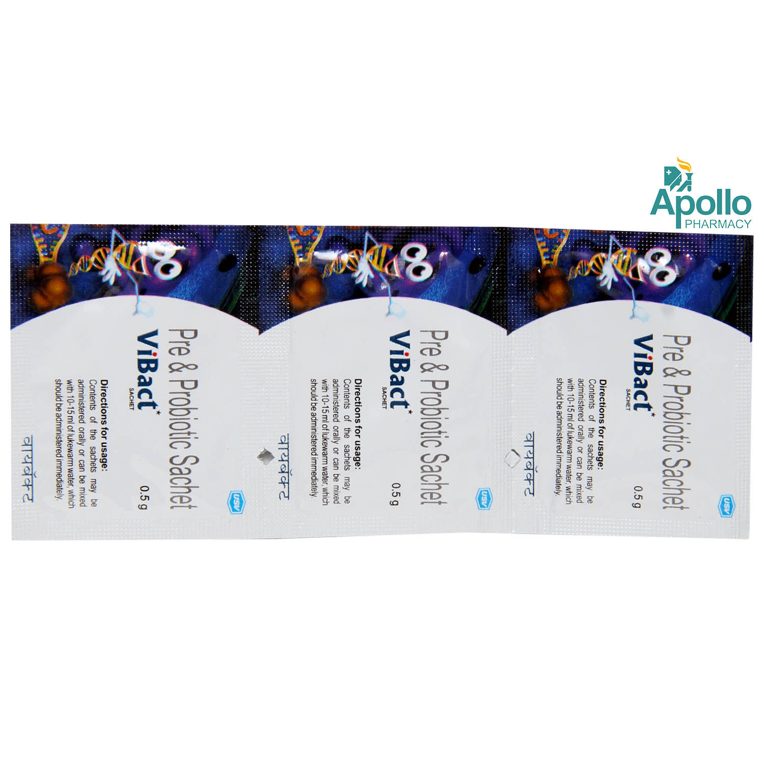 Vibact Sachet | Uses, Side Effects, Price | Apollo Pharmacy