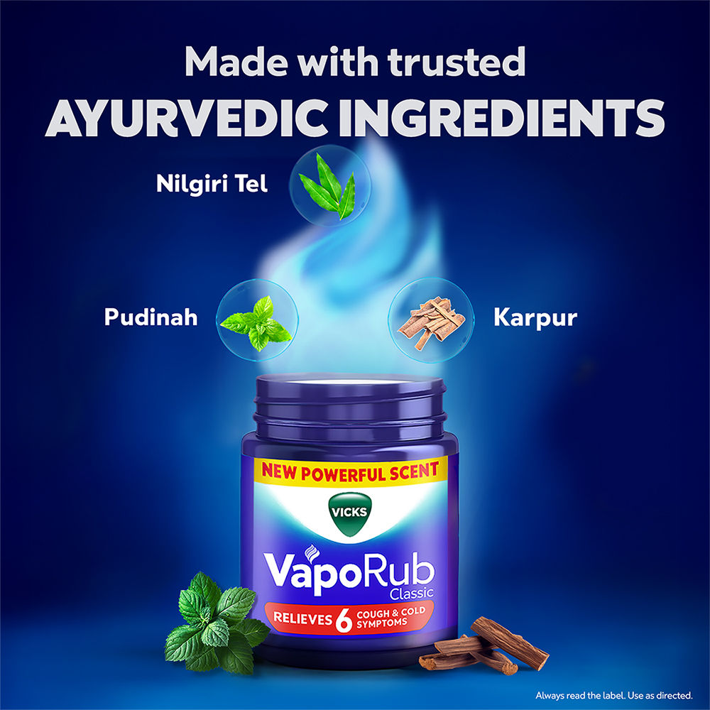 Buy Vicks Vaporub, 50 ml | 19 Minutes Delivery | Apollo Pharmacy