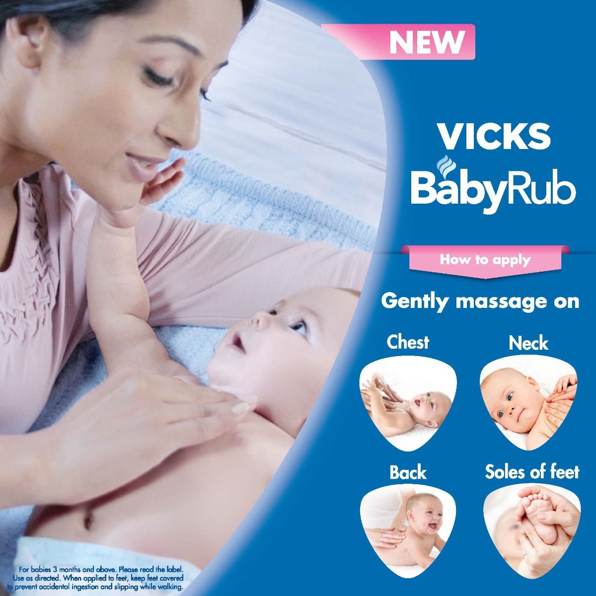 Vicks Baby Rub Balm, 50 ml Price, Uses, Side Effects, Composition ...