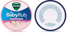 Buy Vicks Baby Rub Balm, 10 ml | 19 Minutes Delivery | Apollo Pharmacy
