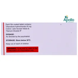 Vilodon 20 Tablet 10's Price, Uses, Side Effects, Composition - Apollo ...