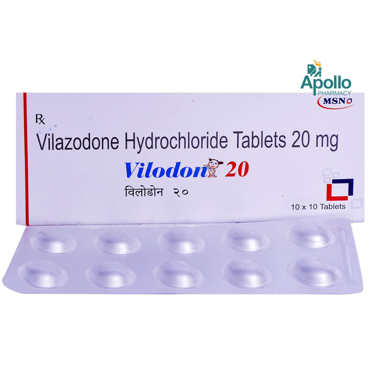 Vilodon 20 Tablet 10's Price, Uses, Side Effects, Composition - Apollo ...