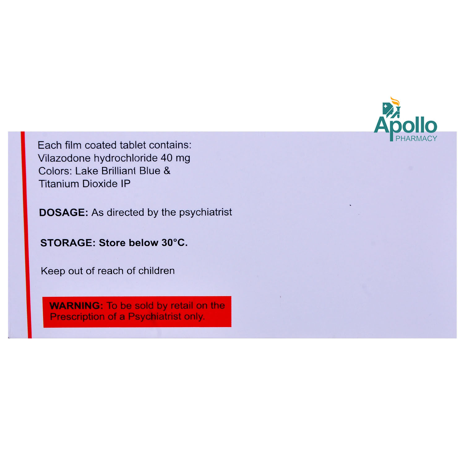 VILODON 40MG TABLET Price, Uses, Side Effects, Composition - Apollo ...