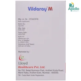 Vildaray M 50/500 Tablet | Uses, Side Effects, Price | Apollo Pharmacy