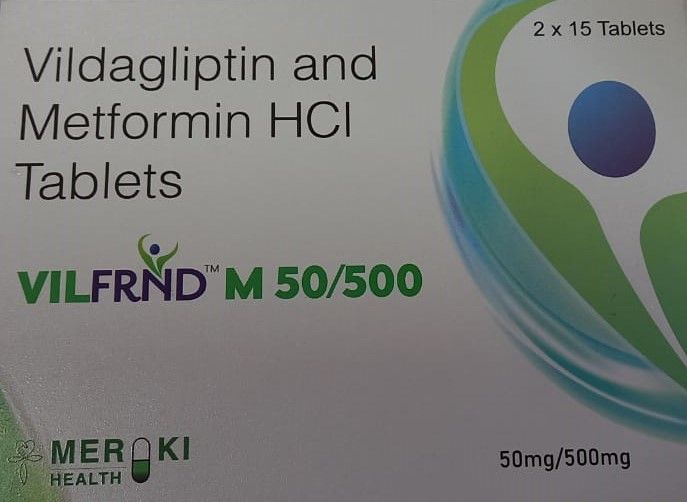 Vilfrnd M 50/500 Tablet 15's Price, Uses, Side Effects, Composition ...