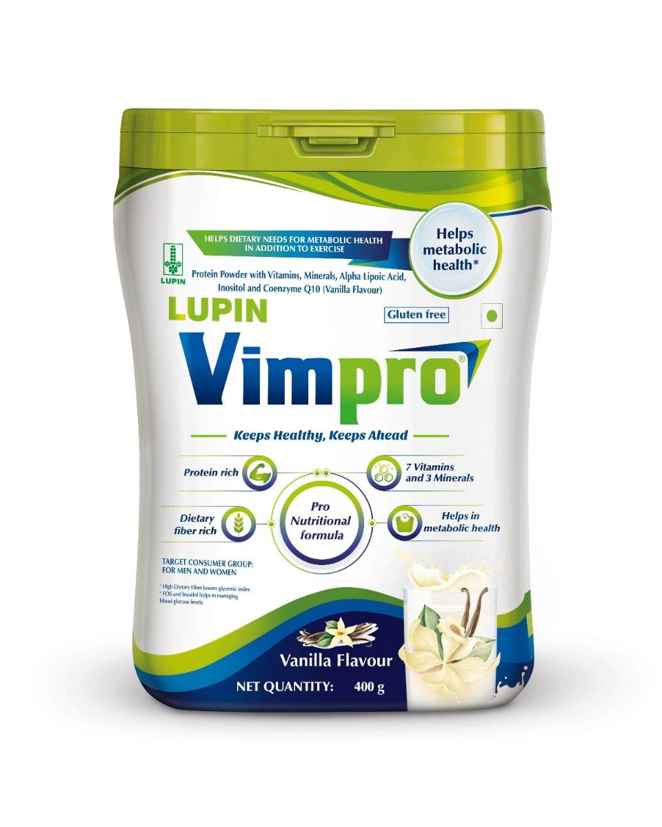 Buy Vimpro Vanilla Flavour Powder | 19 Minutes Delivery | Apollo Pharmacy