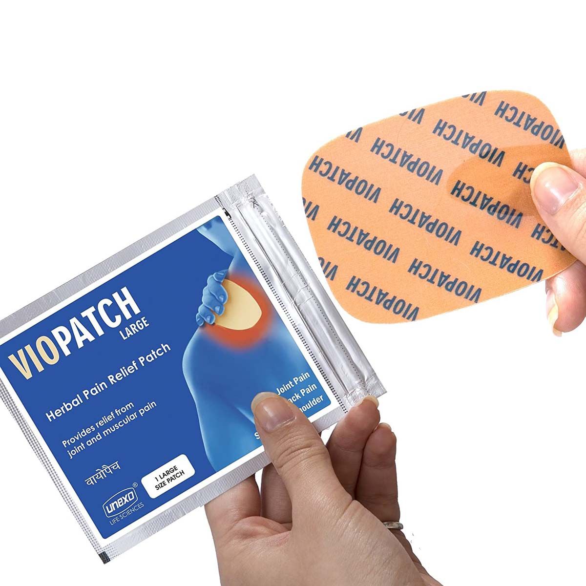 Viopatch Herbal Pain Relief Patch Large, 75 cm, 1 Count Price, Uses ...