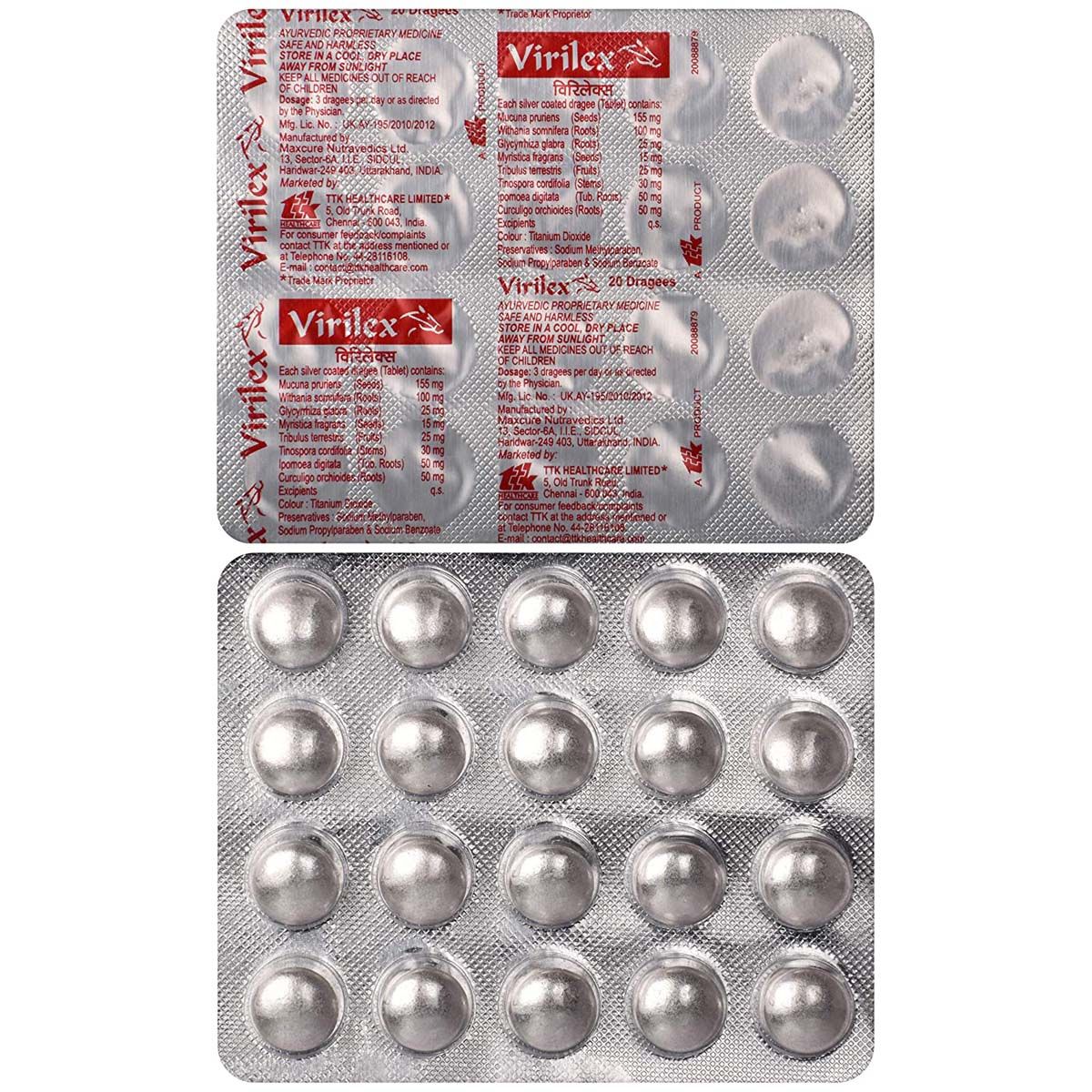 Virilex, 20 Tablets Price, Uses, Side Effects, Composition - Apollo ...