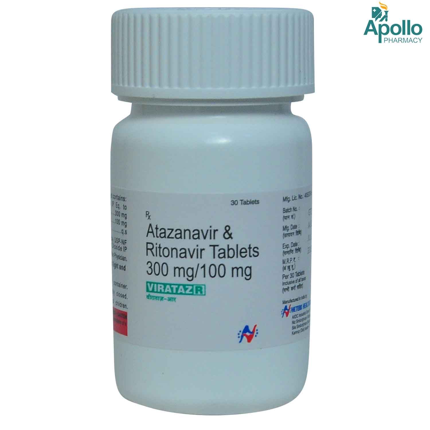 Virataz R Tablet 30's Price, Uses, Side Effects, Composition - Apollo ...