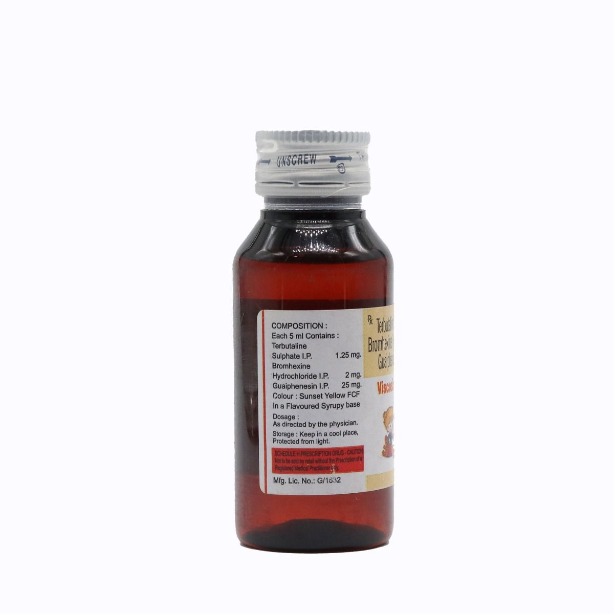 Viscosin Junior Syrup 60 ml Price, Uses, Side Effects, Composition ...