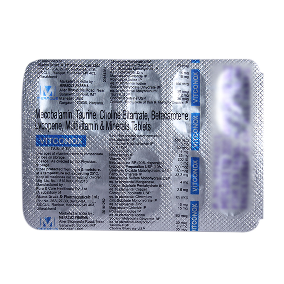 Vitconox Tablet 10'S Price, Uses, Side Effects, Composition - Apollo ...