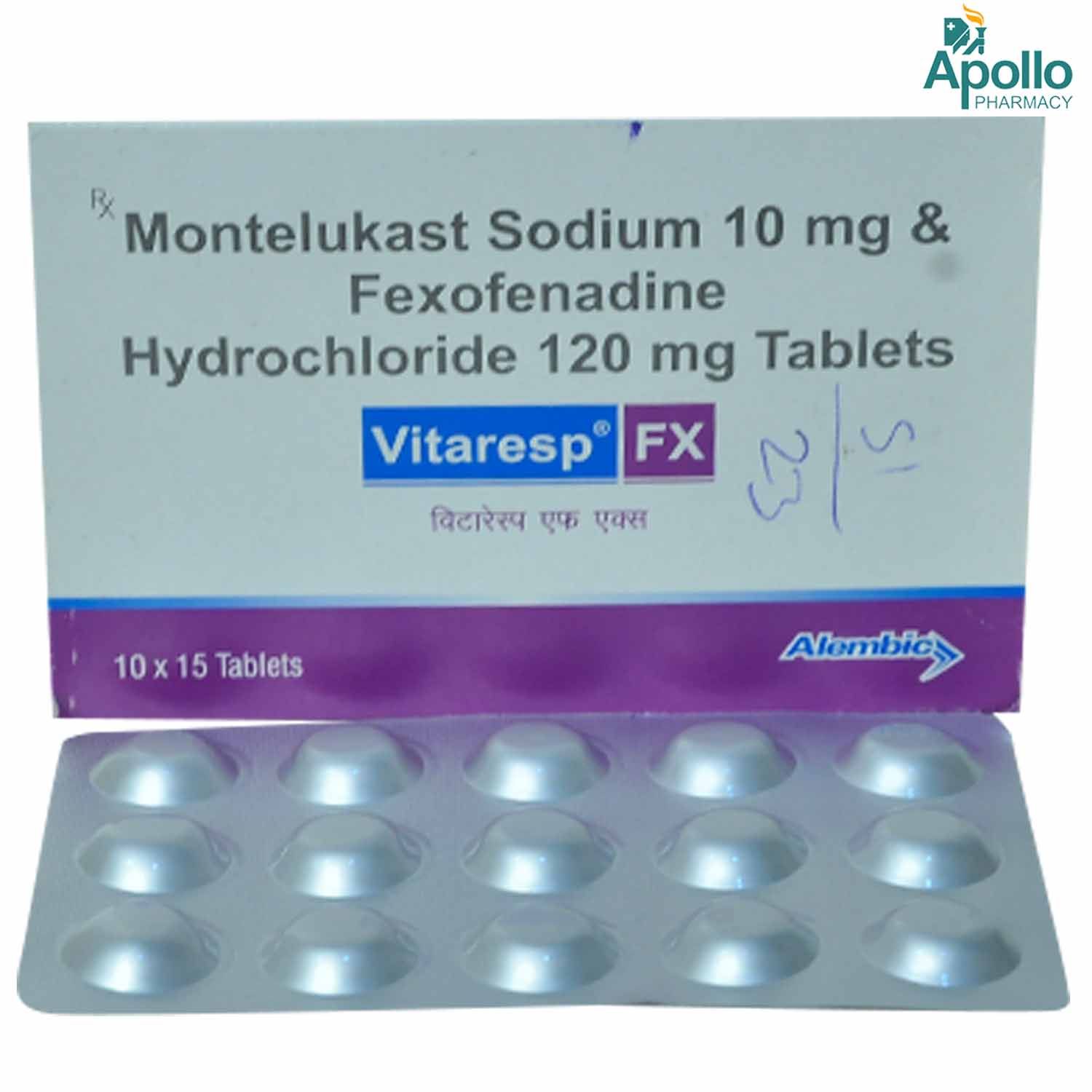 Vitaresp FX Tablet 15's Price, Uses, Side Effects, Composition - Apollo ...