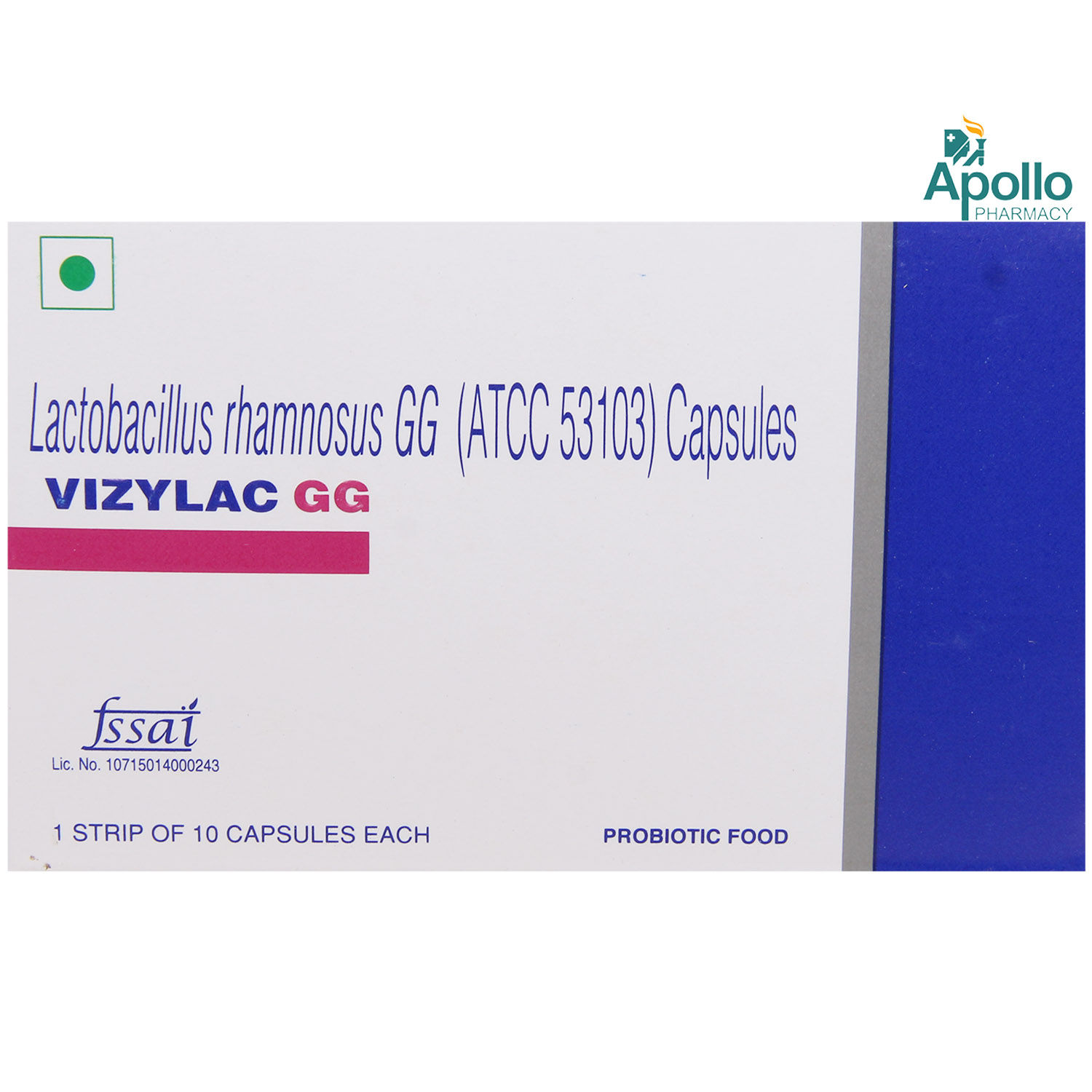 Vizylac GG Capsule 10's Price, Uses, Side Effects, Composition - Apollo ...
