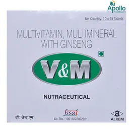 V&M Tablet | Uses, Side Effects, Price | Apollo Pharmacy