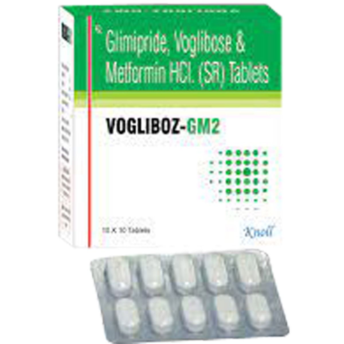 Vogliboz GM 2 Tablet | Uses, Side Effects, Price | Apollo Pharmacy