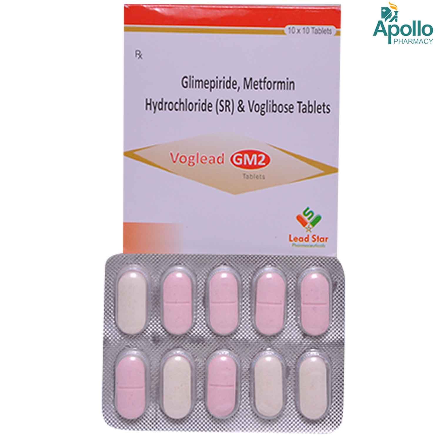 Voglead GM2 Tablet | Uses, Side Effects, Price | Apollo Pharmacy