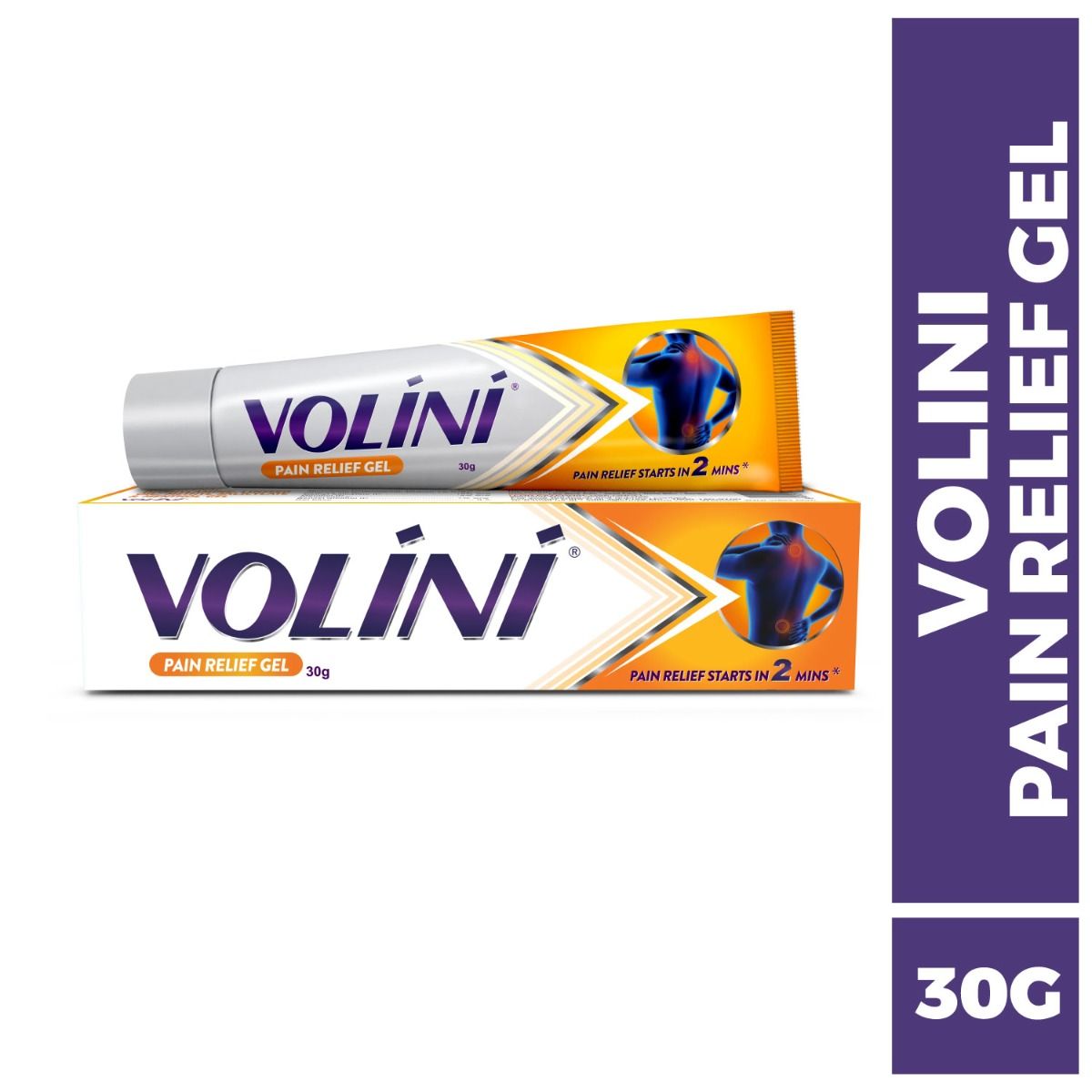 Volini Pain Relief Gel, 30 gm Price, Uses, Side Effects, Composition ...