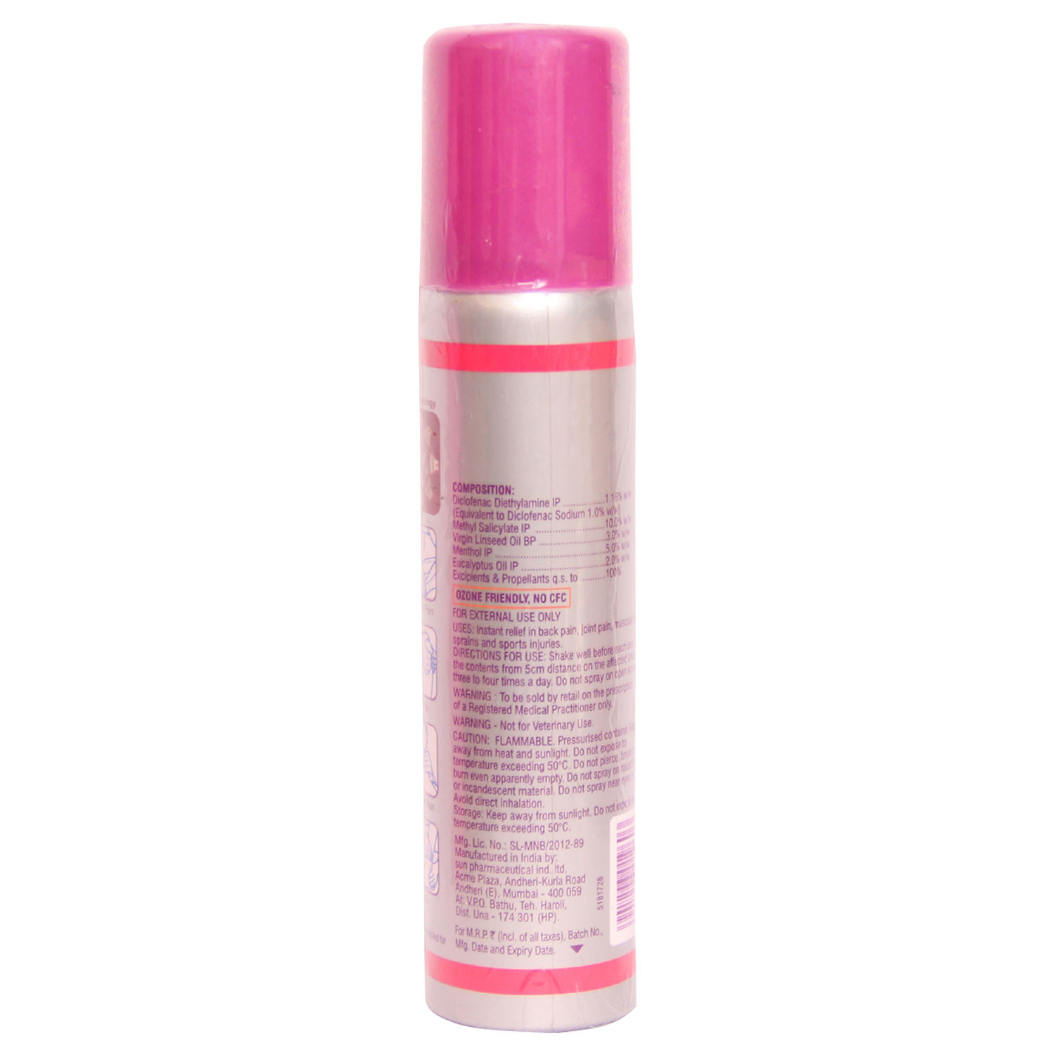 Volitra Plus Spray 55 gm Price, Uses, Side Effects, Composition ...