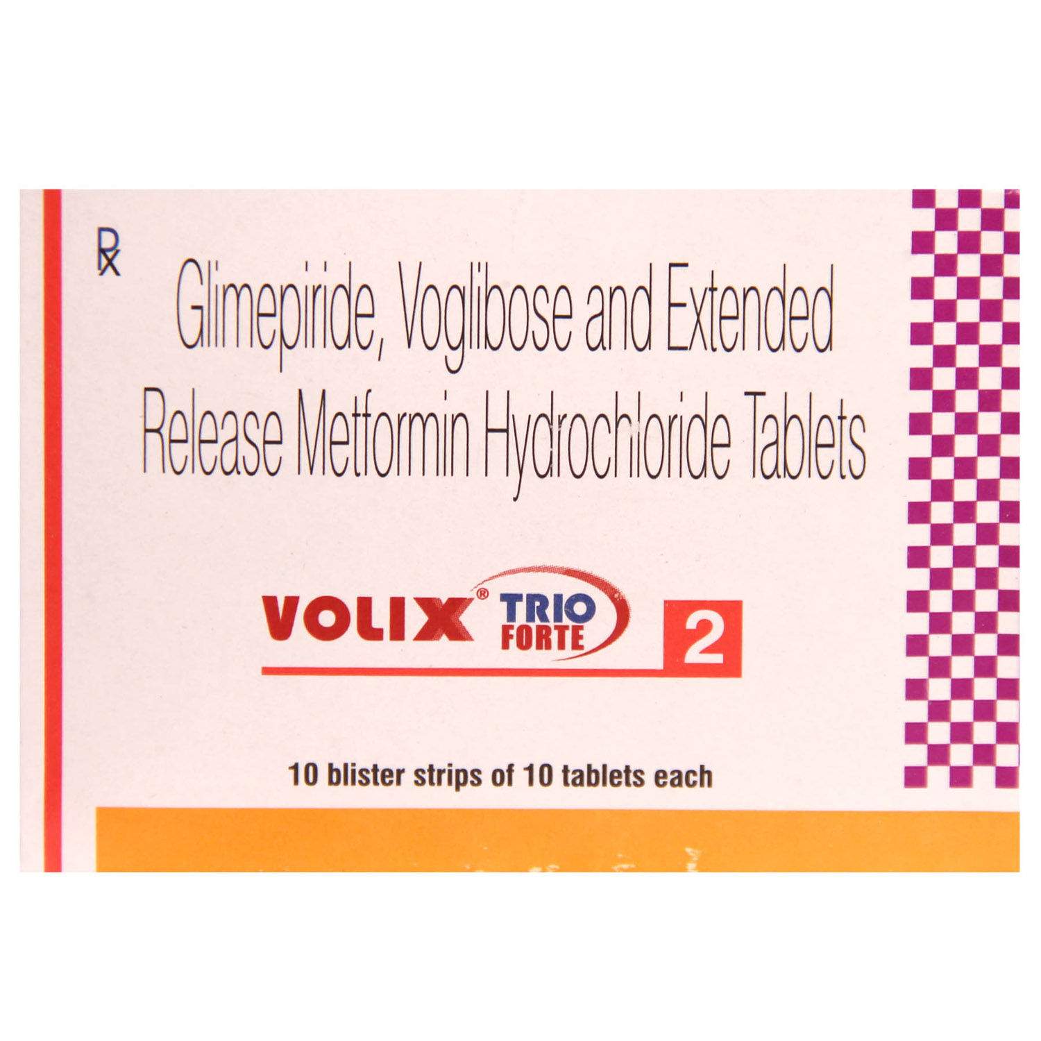 Volix Trio Forte 2 Tablet | Uses, Side Effects, Price | Apollo Pharmacy