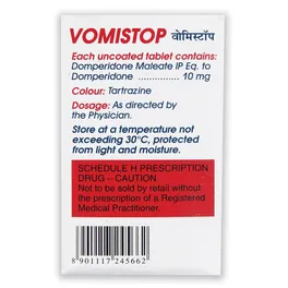 Vomistop Tablet | Uses, Side Effects, Price | Apollo Pharmacy