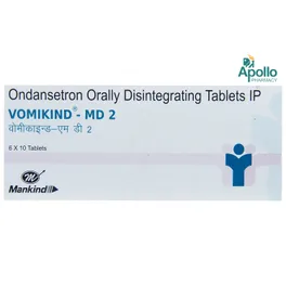Vomikind MD 2 Tablet | Uses, Side Effects, Price | Apollo Pharmacy