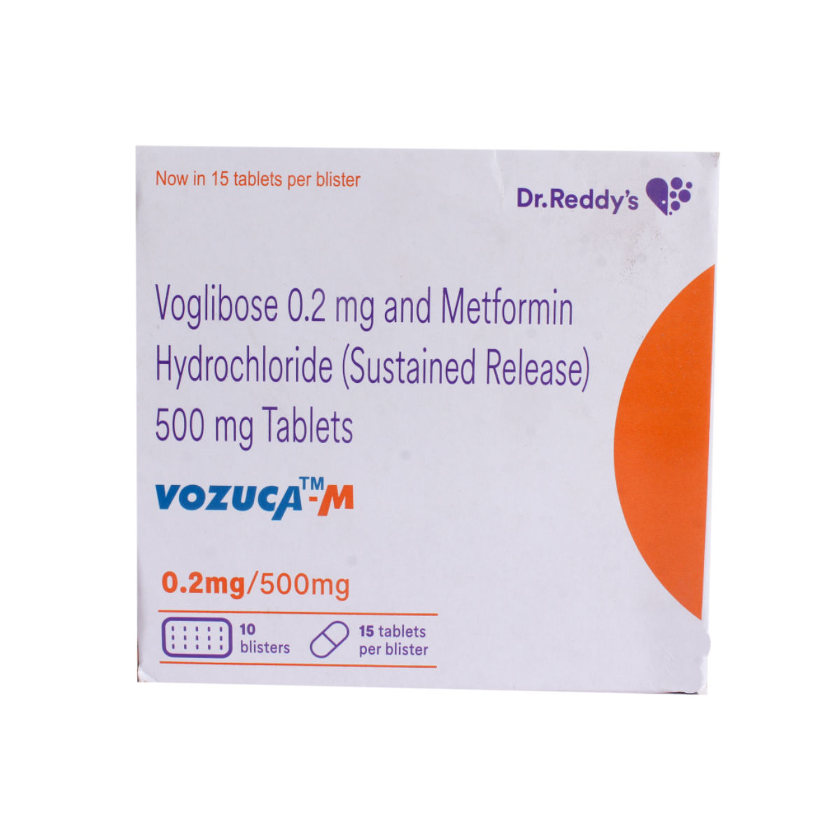 Vozuca-M 0.2 mg/500 mg Tablet 15's Price, Uses, Side Effects ...