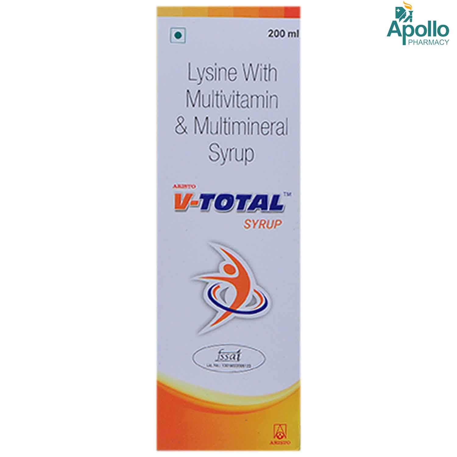 V-Total Syrup 200 ml Price, Uses, Side Effects, Composition - Apollo ...