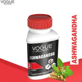 Buy Vogue Wellness Ashwagandha, 60 Tablets | 19 Minutes Delivery ...