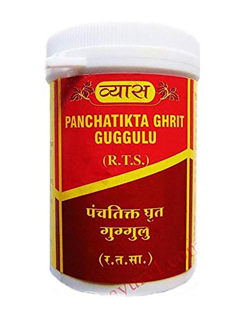 Vyas Panchatikta Ghrit Guggulu, 100 Tablets Price, Uses, Side Effects ...