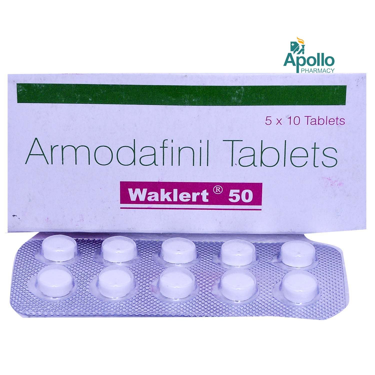 Waklert 50 Tablet | Uses, Side Effects, Price | Apollo Pharmacy