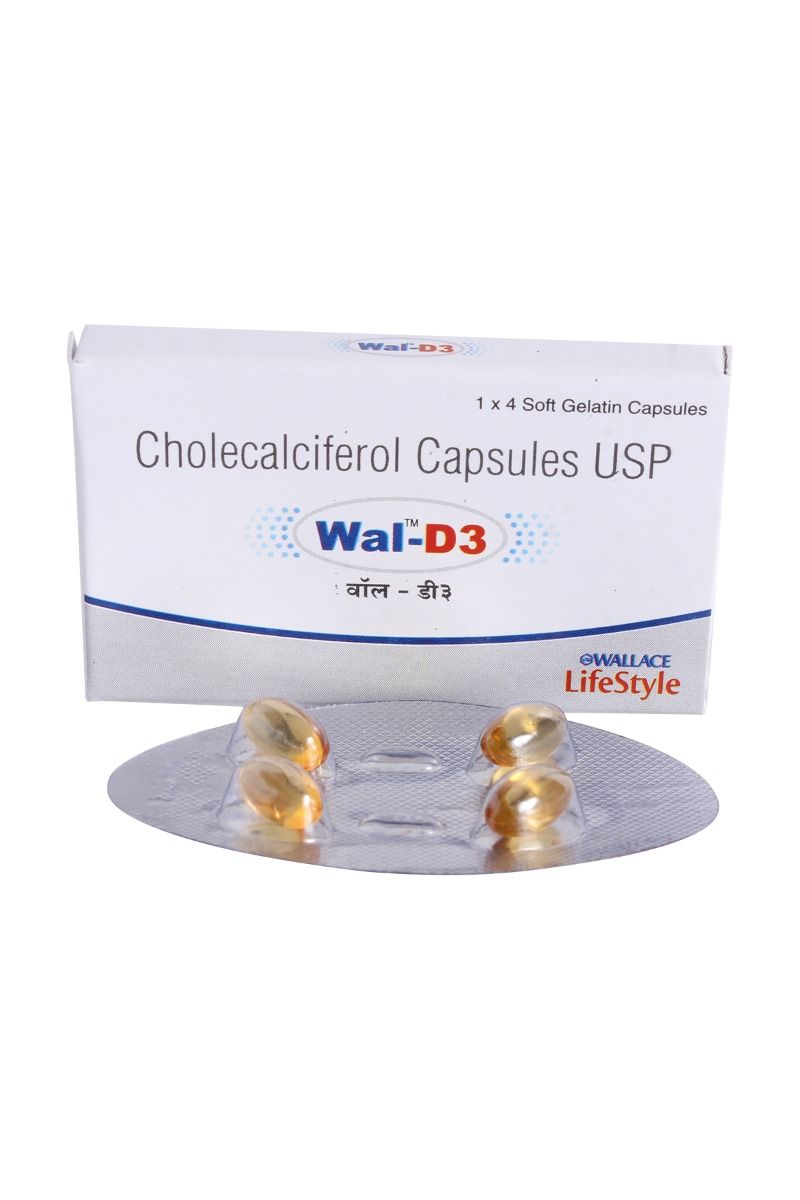 Wal D3 Capsule | Uses, Side Effects, Price | Apollo Pharmacy