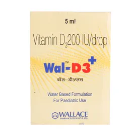 Wal-D3 Plus Drops 5 ml | Uses, Side Effects, Price | Apollo Pharmacy